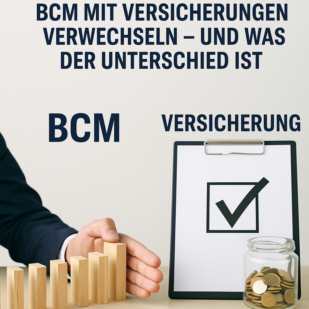 Warum viele Unternehmen BCM mit Versicherungen verwechseln – und was ...